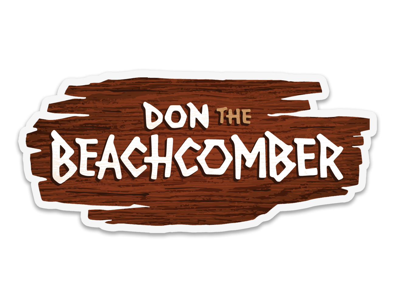 Don the Beachcomber Logo Magnet - Don the Beachcomber