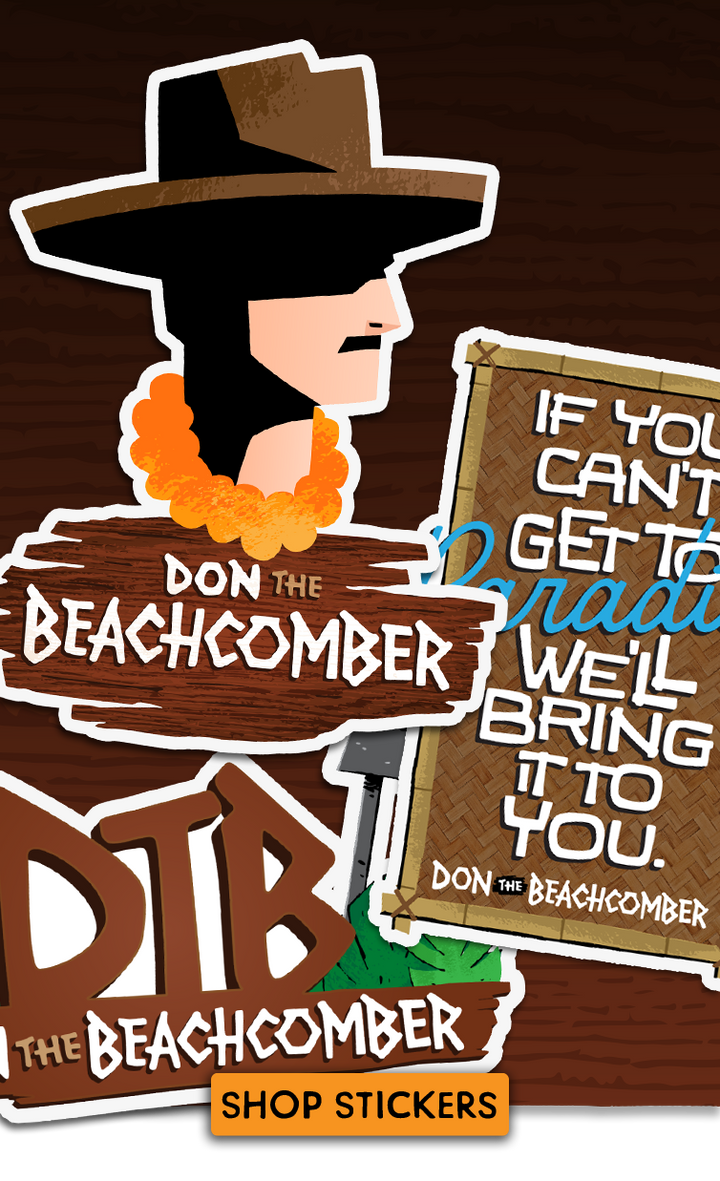 Don the Beachcomber Online Gear Shop