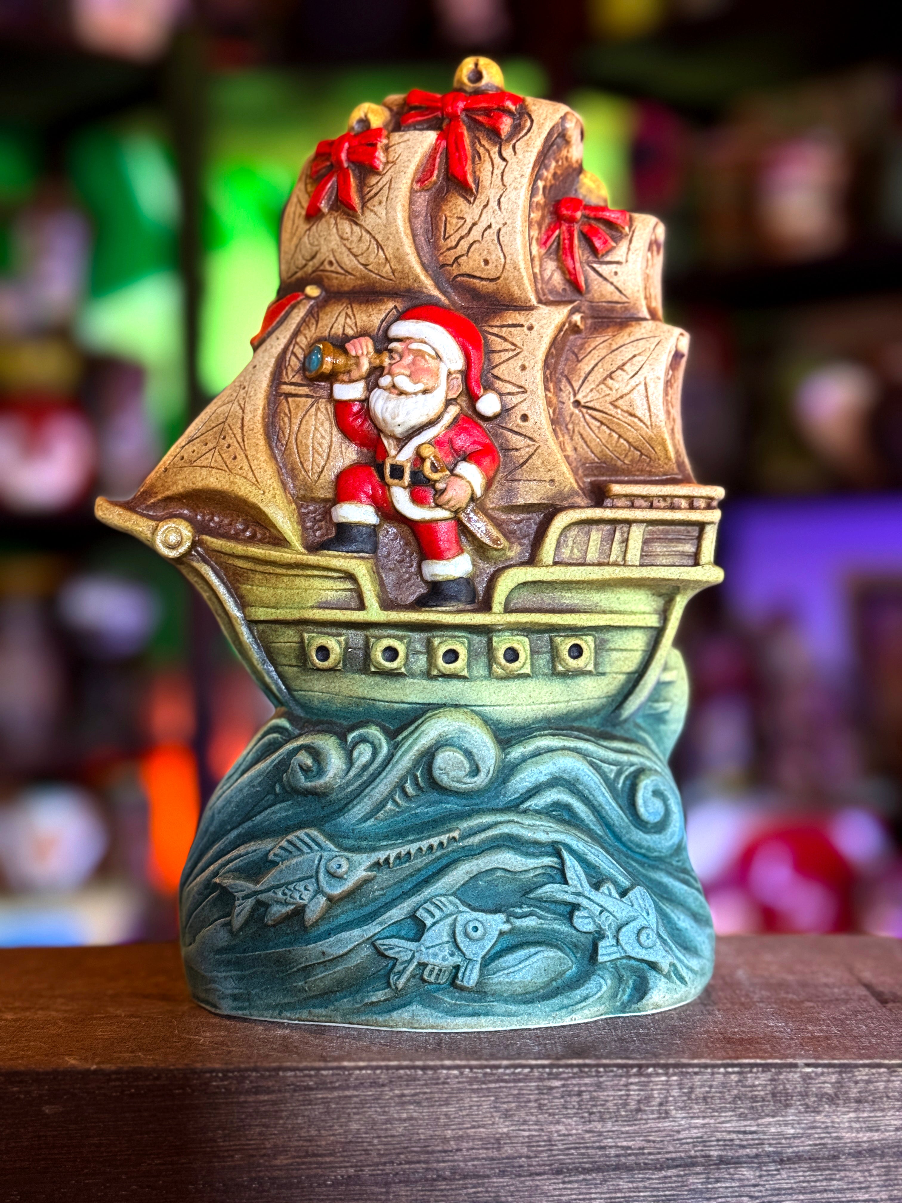 Morgan's Cove Holly Jolly Roger Tiki Mug – Don the Beachcomber